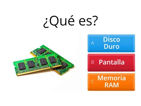 Identificando Componentes Internos De La Computadora Questionário
