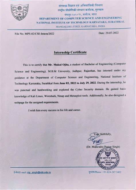 Mukul Ojha On Linkedin Cybersecurity Internship Connections Linkedin 54 Comments