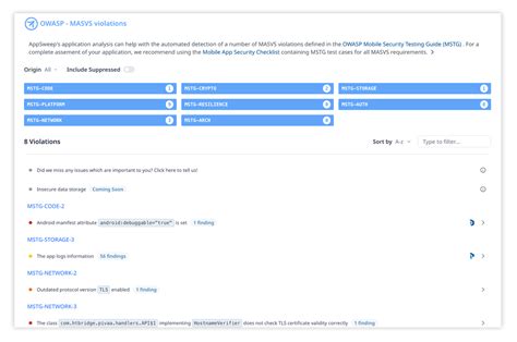 Appsweep Supports Owasp Masvs Guardsquare