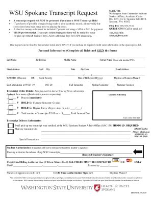 Fillable Online Academic Transcript RecordWestern Sydney University Fax Email Print PdfFiller