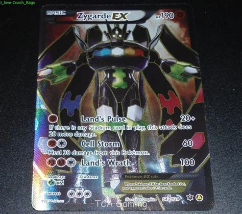 Pokemon Zygarde Card Ex