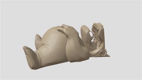 Sleepy Capybara 3d Model By Krasisko 57aa875 Sketchfab