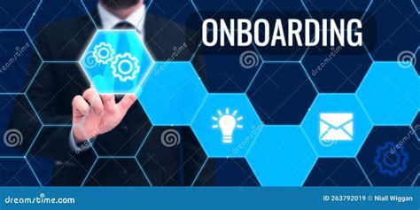 Text Sign Showing Onboarding Business Concept Action Process Of