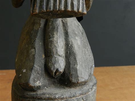Orisa Elegba Eshu Phallic Sculpture Of Enigma Genius Large Penis