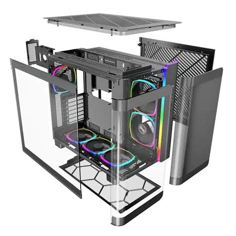 Montech Unveils King 95 And King 95 Pro Mid Tower Curved Pc Cases With