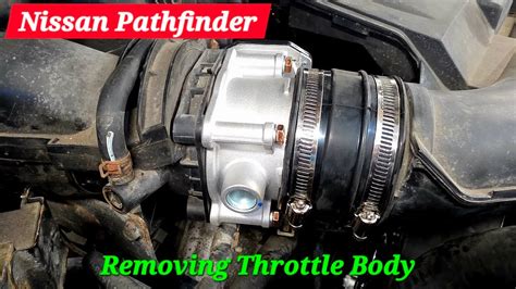Nissan Pathfinder 40 Throttle Body Cleaning And Removal Step By Step