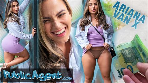 Public Agent Hot Latina With Thighs And An Ass To Die For Squats On A Thick Cock Outside