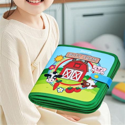 Libro De Tela Para Bebés Libro De Bebés Suave Tela Bastante Libro Sensorial Niños Educativos