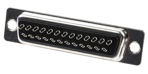 Mh Connectors Mhdb 25 Way Cable Mount D Sub Connector Socket 277mm