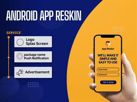 reskin your android app upwork