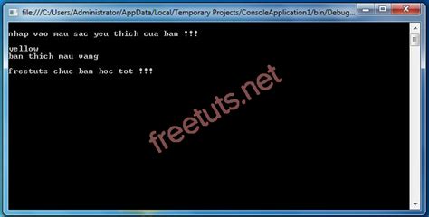 Cấu trúc rẽ nhánh switch case trong C Freetuts