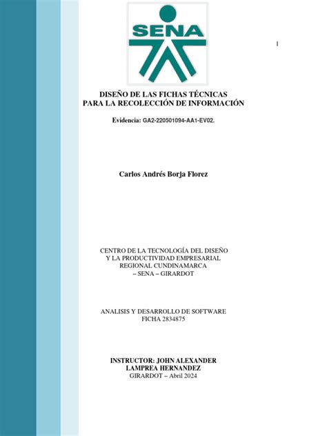 Ga2 220501094 Aa1 Ev02 Pdf Software Ingeniería De Software
