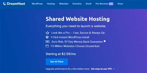 dreamhost vps vs shared hosting 2021 which one do you need