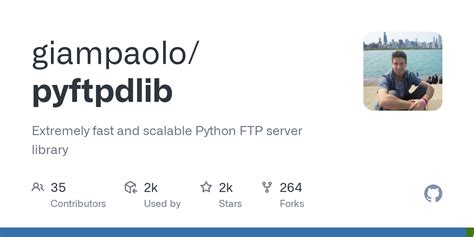 Github Giampaolopyftpdlib Extremely Fast And Scalable Python Ftp