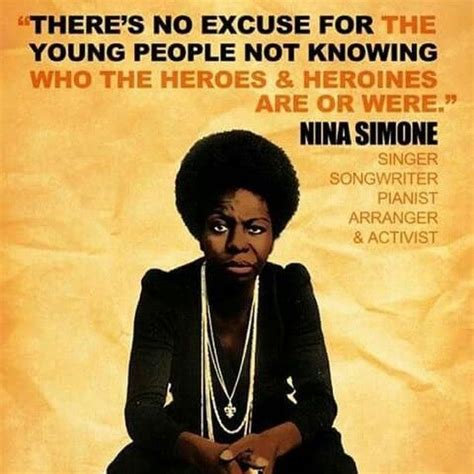 No Excuse Ninasimone Singer Songwriter Blackhistory