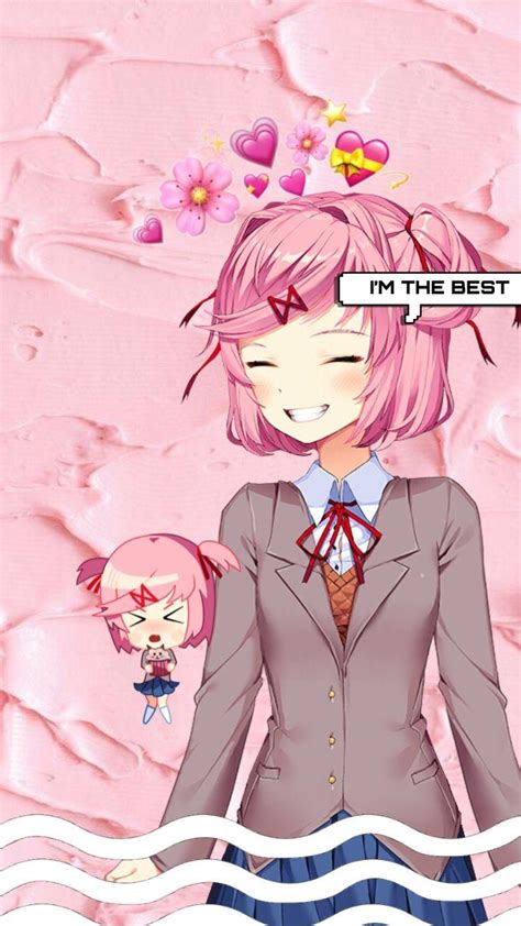 Natsuki Ddlc Wallpapers Wallpaper Cave