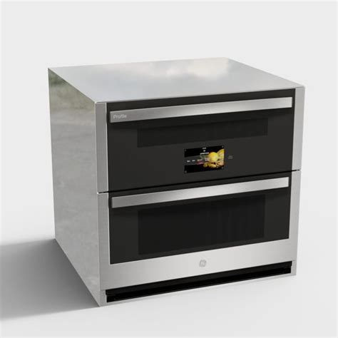 Sleek Dual Oven 3d Model For Modern Kitchens