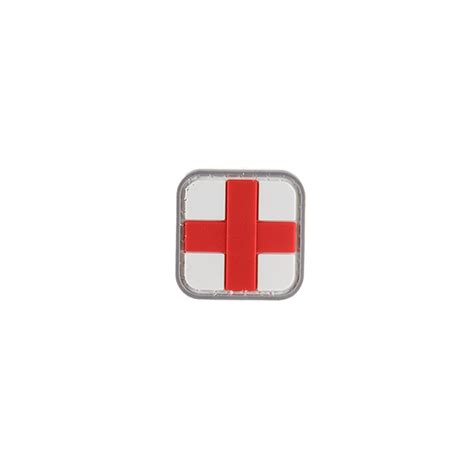Medic Symbol Pvc Morale Patch Airsoft Barracks