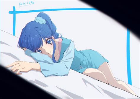 Safebooru 1girl Absurdres Aikatsu Aikatsu Series Bare Legs Blue