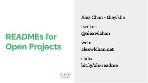 READMEs For Open Science Alexwlchan