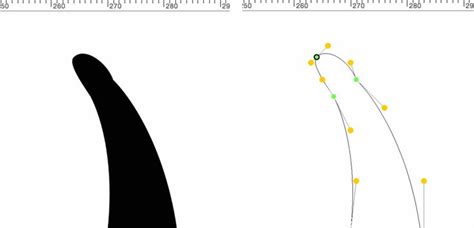 Curves With Decimal Coordinate Values