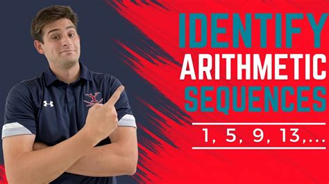 Identifying Arithmetic Sequences Youtube