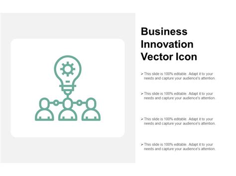 Business Innovation Vector Icon Ppt Powerpoint Presentation Show Display
