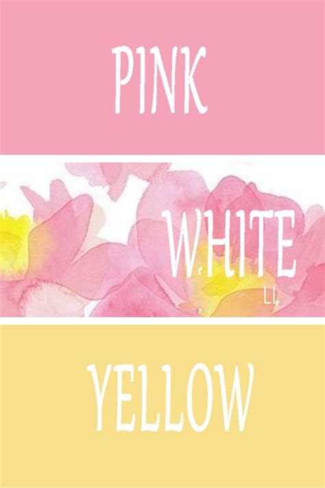 Yellow Colour Scheme Inspiration