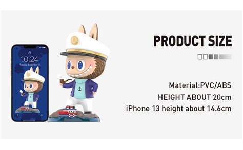 Labubu Captain Figurine Pop Mart Thailand