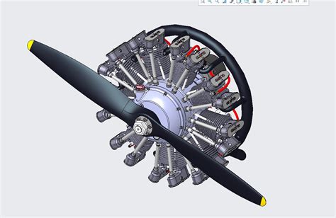 9缸星型飞机发动机引擎 By 一来二去 3d打印模型文件3d模型库 免费平价 魔猴网 9缸星型飞机发动机引擎 By 一来二去 3d打印模型文件3d模型库 免费平价 魔猴网