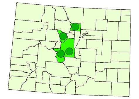 Pyrgus Centaureae Loki USA Colorado Map