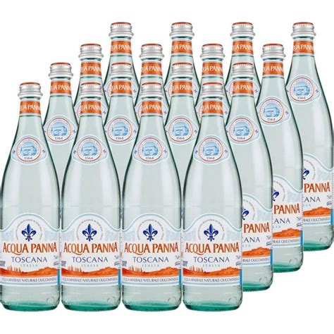 Acqua Panna 75 Cl X 16 Bt Naturale In Vetro A Rendere Con Tappo A Vite Var