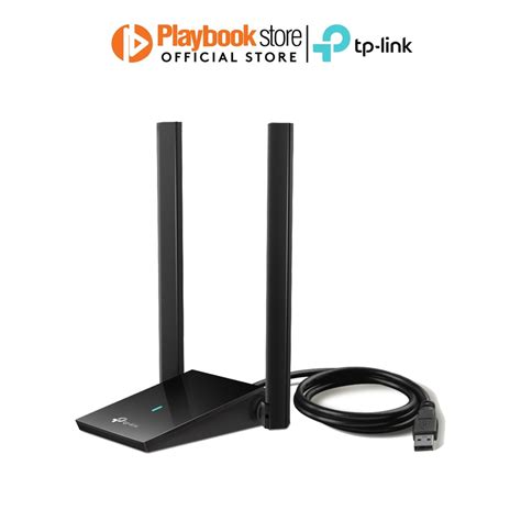 Tp Link Archer Tx U Plus Ax Wi Fi Dual Antennas High Gain Wireless Usb Adapter Shopee