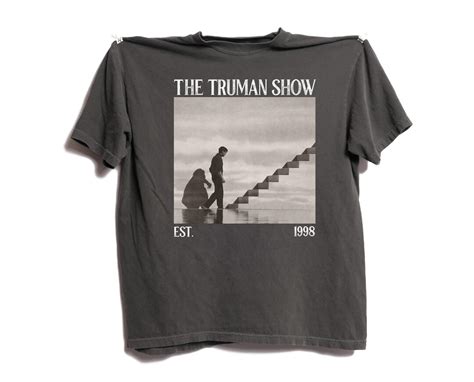 The Truman Show 1998 Movie Shirt Truman Burbank Unisex Tee Etsy