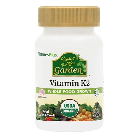 Natures Plus Source Of Life Garden Vitamin K2 60 Landys Chemist