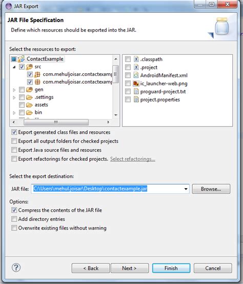 How To Make Jar Of A Package And Use That Jar In Other Package In
