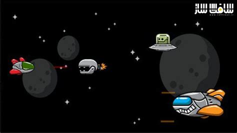 آموزش ساخت بازی تیراندز فضایی side scrolling در Unity با Playmaker سافت ساز