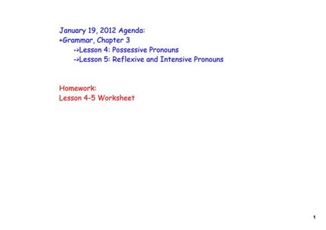 La Elective Chapter 3 Lessons 4 5 Ppt