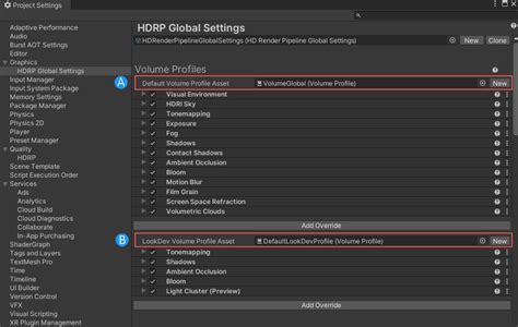 Disabling Post Processing Effects In The Default Volume Profile Unity