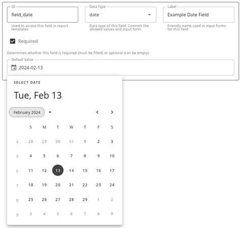 Field Types Sysreptor