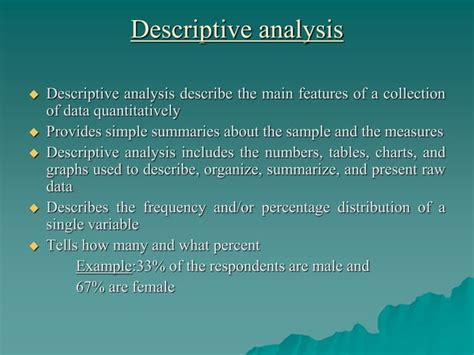 Data Analysis And Interpretation Ppt