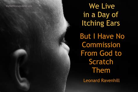 The Cure For Itching Ears The Faithful Wanderer