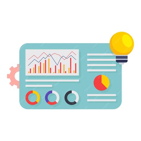 Premium Vector Business Data Visualization Process Chart