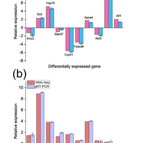 Comparative Analysis Of Rt Qpcr And Rna Seq Results In Hm Group A And Download Scientific