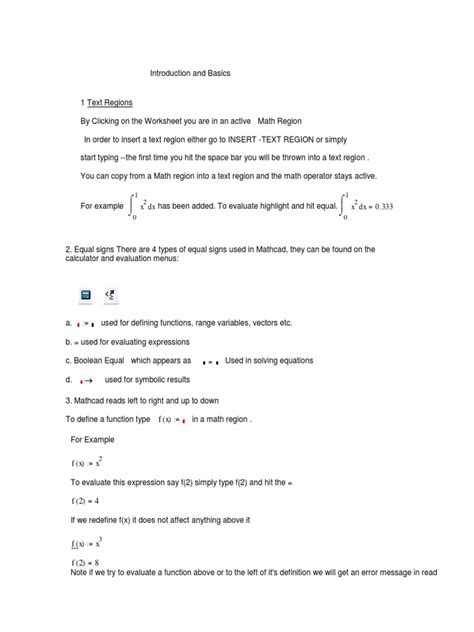 Using Mathcad To Plot Graph1 Pdf Pdf Derivative Function