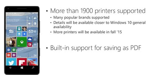 Printing On Windows 10 Mobile Explained Video