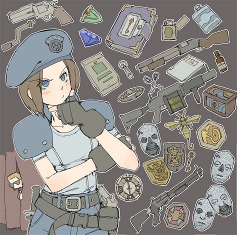 Jill Valentine And Albert Wesker Resident Evil And 1 More Drawn By