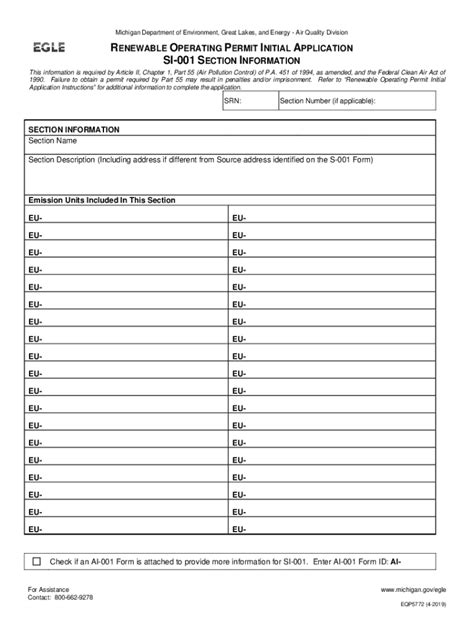 Rop Initial Application Forms Package State Of Michigan Fill Out And Sign Online Dochub