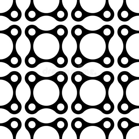 Seamless Grid Pattern Stock Vector Illustration Of Shape 90382605