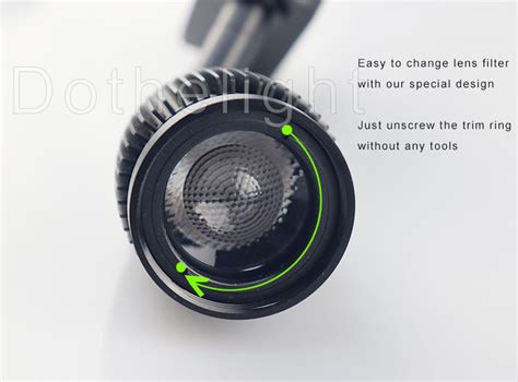 LED Spotlight Filter For Changing Light Effect DotheLight